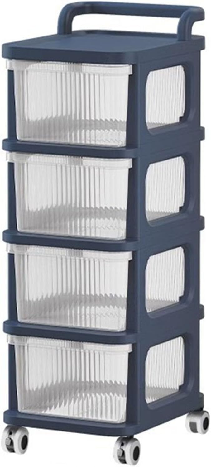 Amazon.com: EESHHA Kitchen Organizer 2-5 Tier Mesh Utility Cart ...