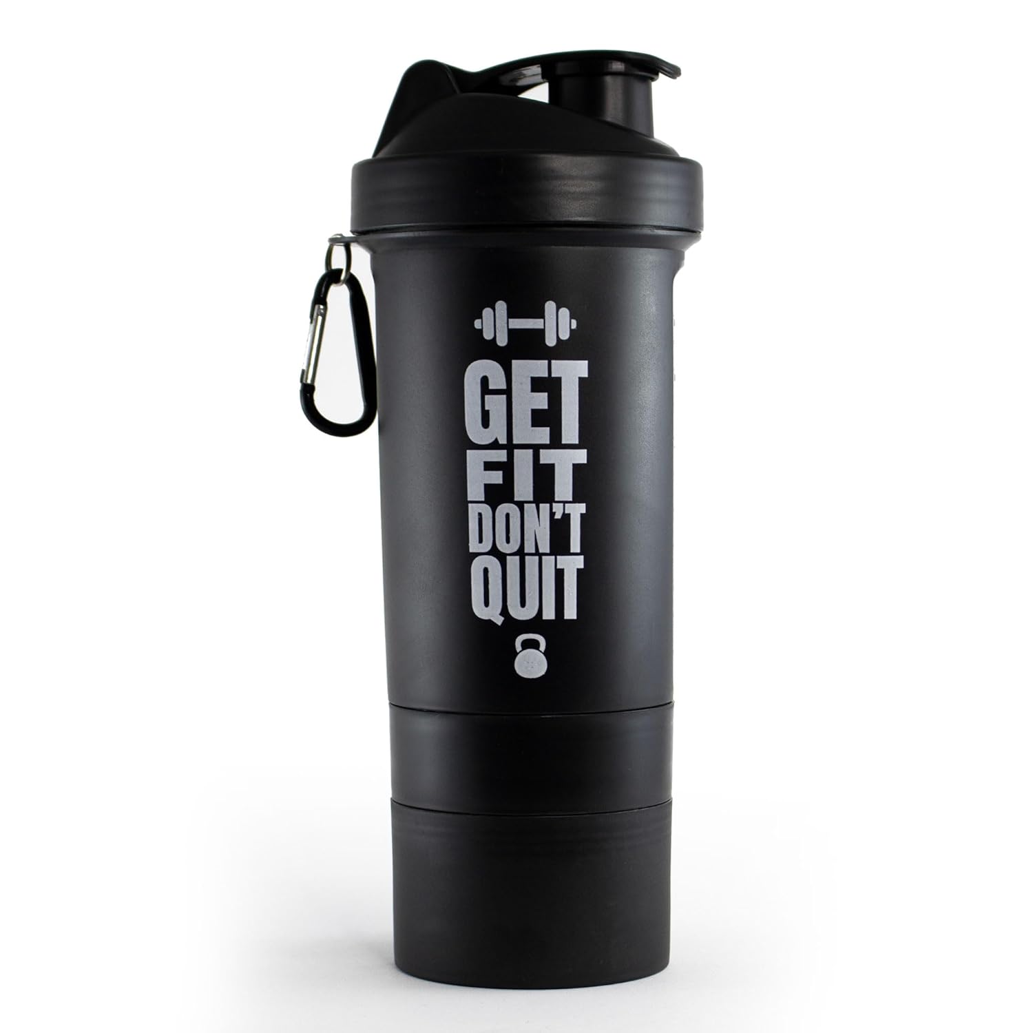 PROSHAKE Gym Shaker Bottle Stacker with Compartment Storage Container ...