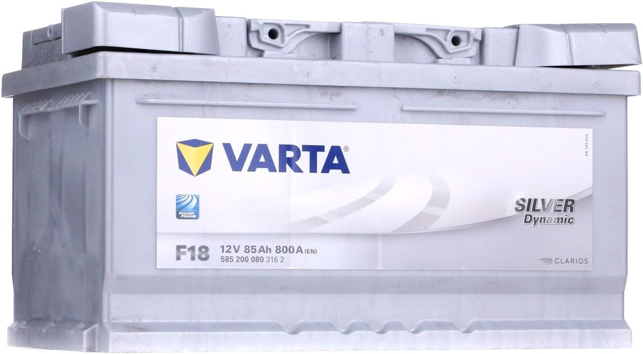 VARTA Silver Dynamic F18 Autobatterie 12V 85Ah 800A : Amazon.de: Auto ...