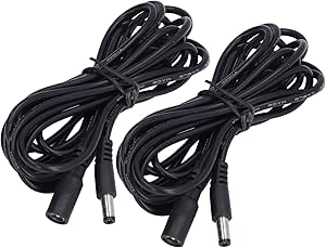 Amazon.com: 2Pcs LED Solar Light Extension Cord LED Extension Cord 5 ...