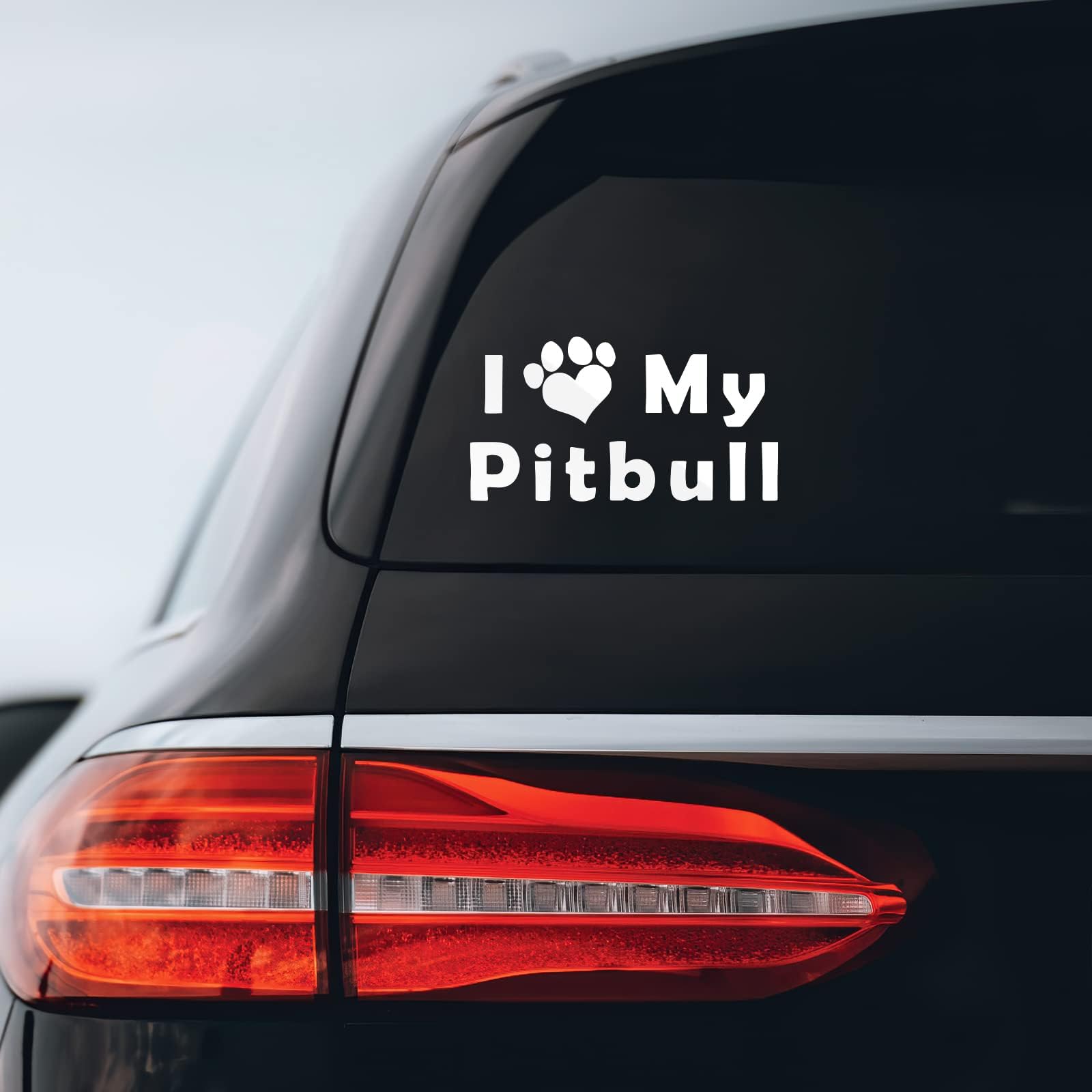 Amazon.com - Pitbull (Female) Sticker Vinyl Waterproof Sticker Decal ...