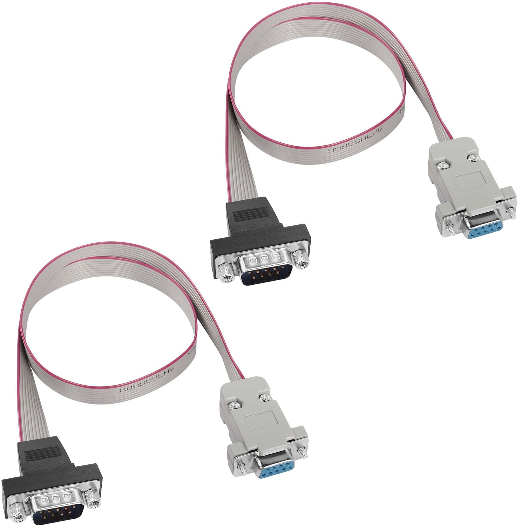 Amazon.com: Sydien 4Pcs DB9 RS232 Serial Female to 10 Pin Female Ribbon ...