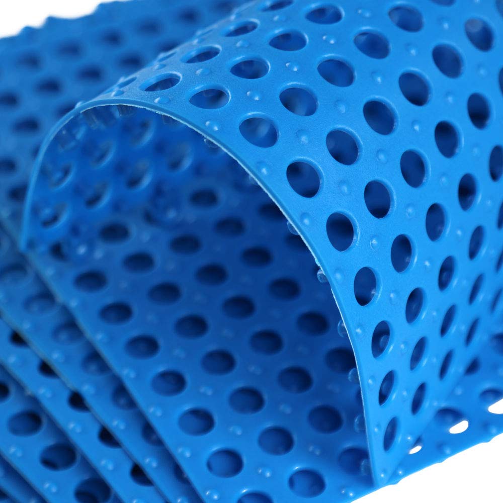 ALFEEL 10Pcs Interlocking Soft PVC Non-Slip Tile Splicing Waterproof ...