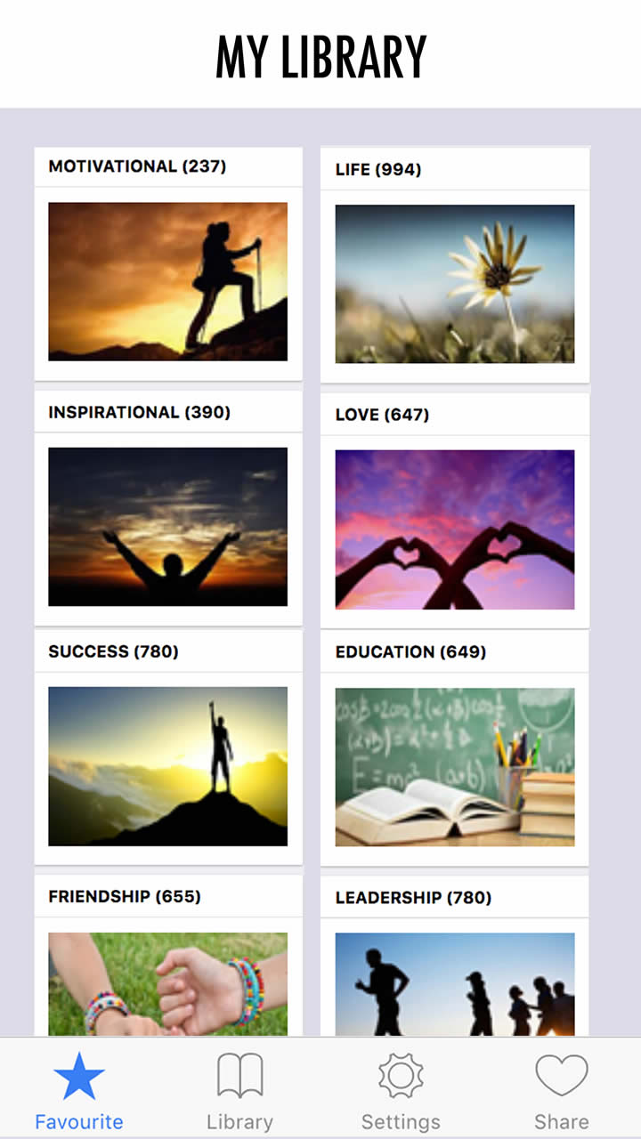 Be Inspired - Thousands of Inspirational Quotes - App on Amazon Appstore