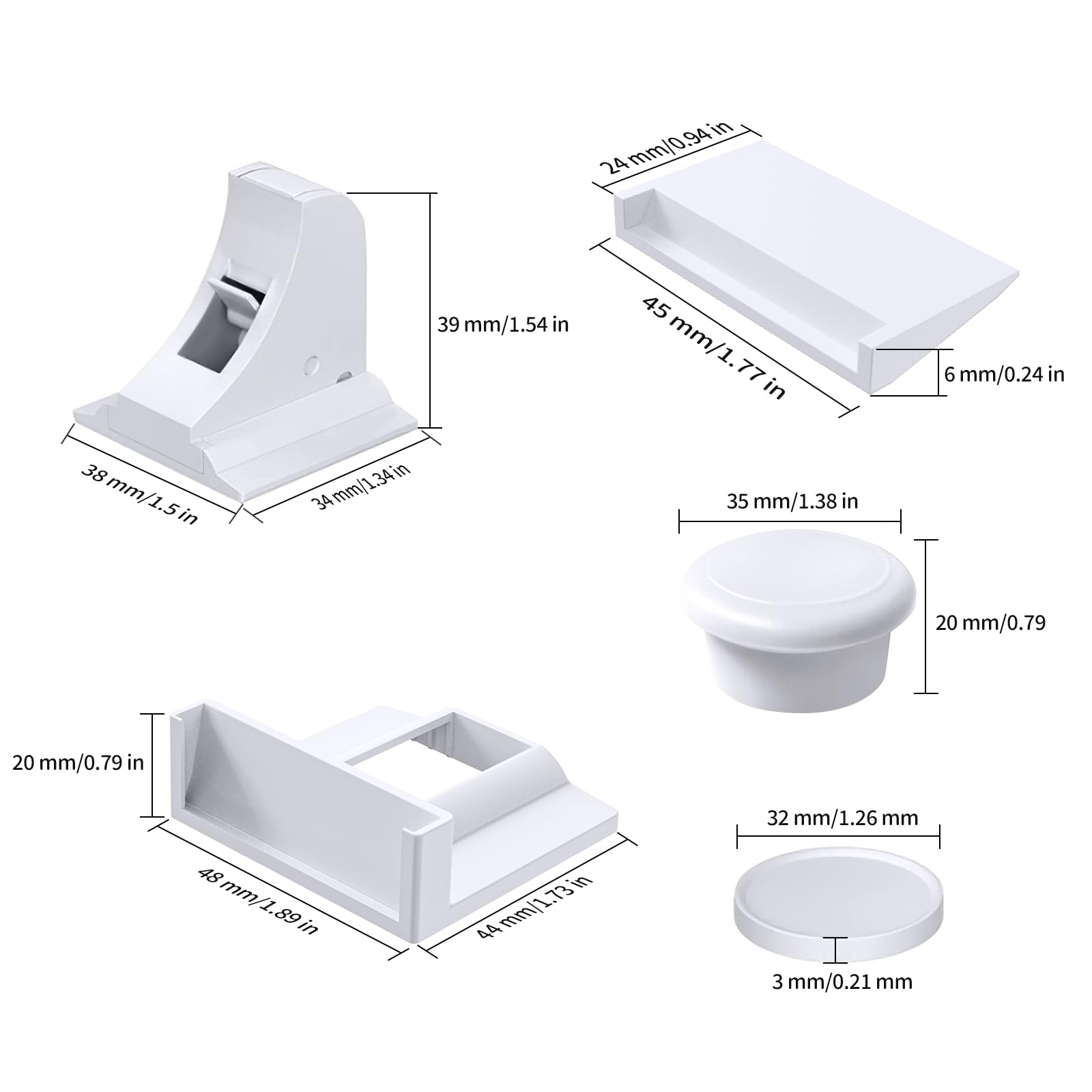 Snapklik.com : Magnetic Cabinet Locks Baby Proofing 16 Locks And 2 Keys ...