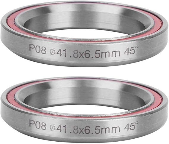 2PCS 41.8MM Heavy Duty Bicycle Headset, Bike Headset Bearings, Sealed ...