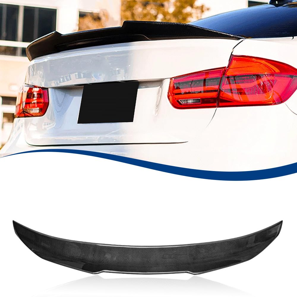 Amazon.com: XPHAZZ Carbon Fiber Pattern F30 Spoiler PSM-Style ...