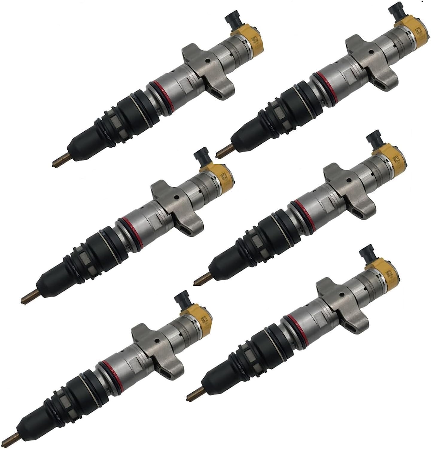 Amazon.com: 6 Pcs Fuel Injector 20R-9079 557-7627 for Caterpillar CAT ...
