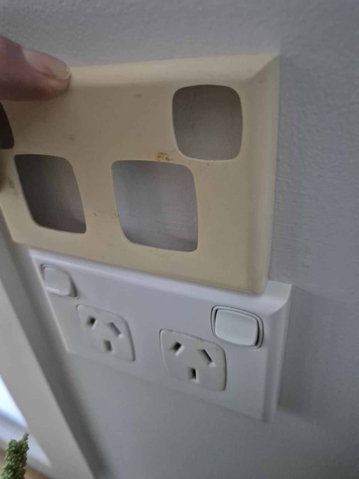 HPM Excel Switch & PowerPoint Cover Plates, White : Amazon.com.au ...