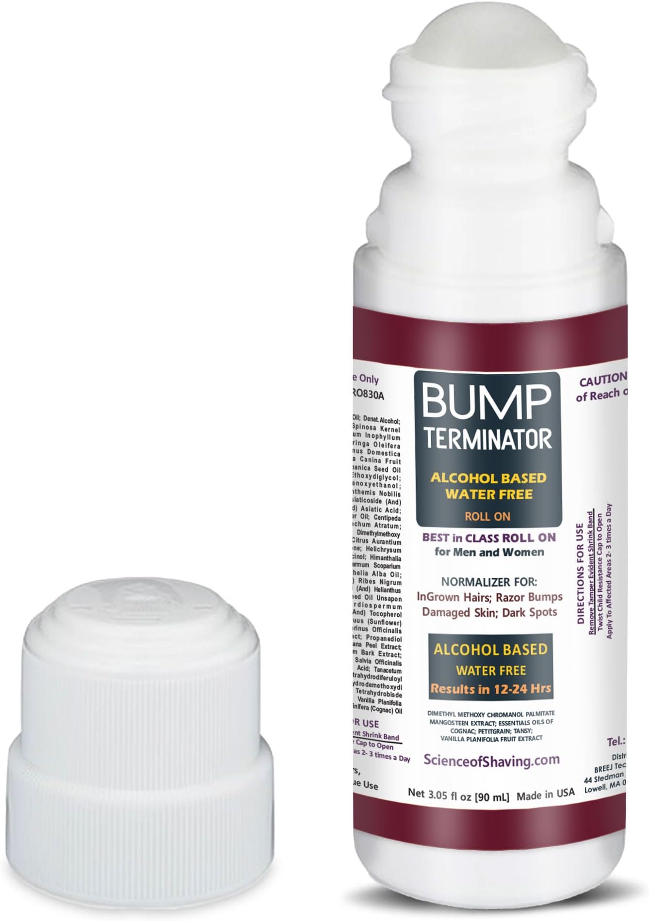 Amazon.com: BUMP Terminator Fast Acting, Alcohol BASED, Water Free Anti ...