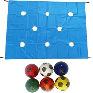 Outdoor Team Building Hole Tarp Game - Teamwork Group Exercise with 6 ...