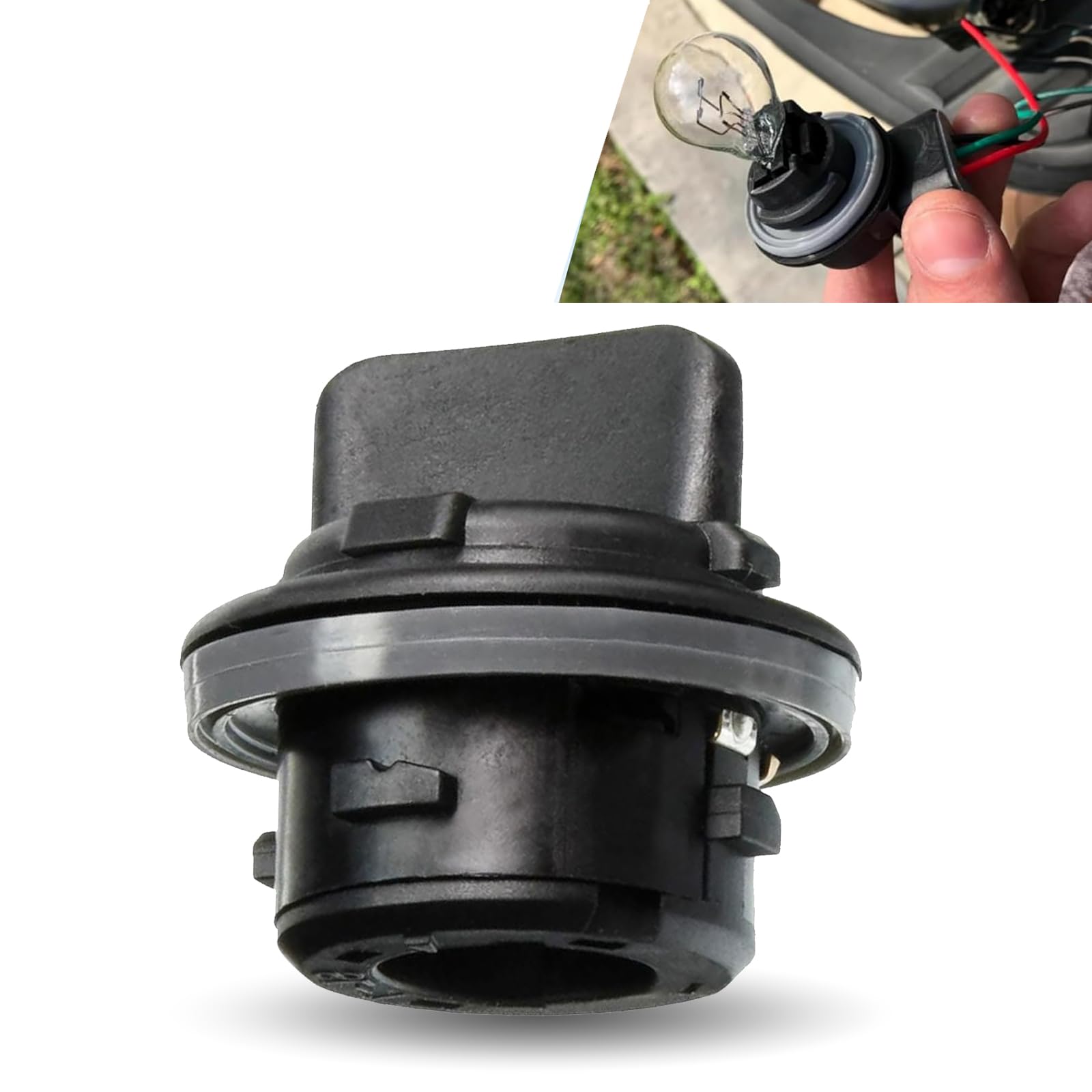 Amazon.com: icykale 1 PC Car Turn Signal Light Base, JP-DT-LN06 Two-pin ...