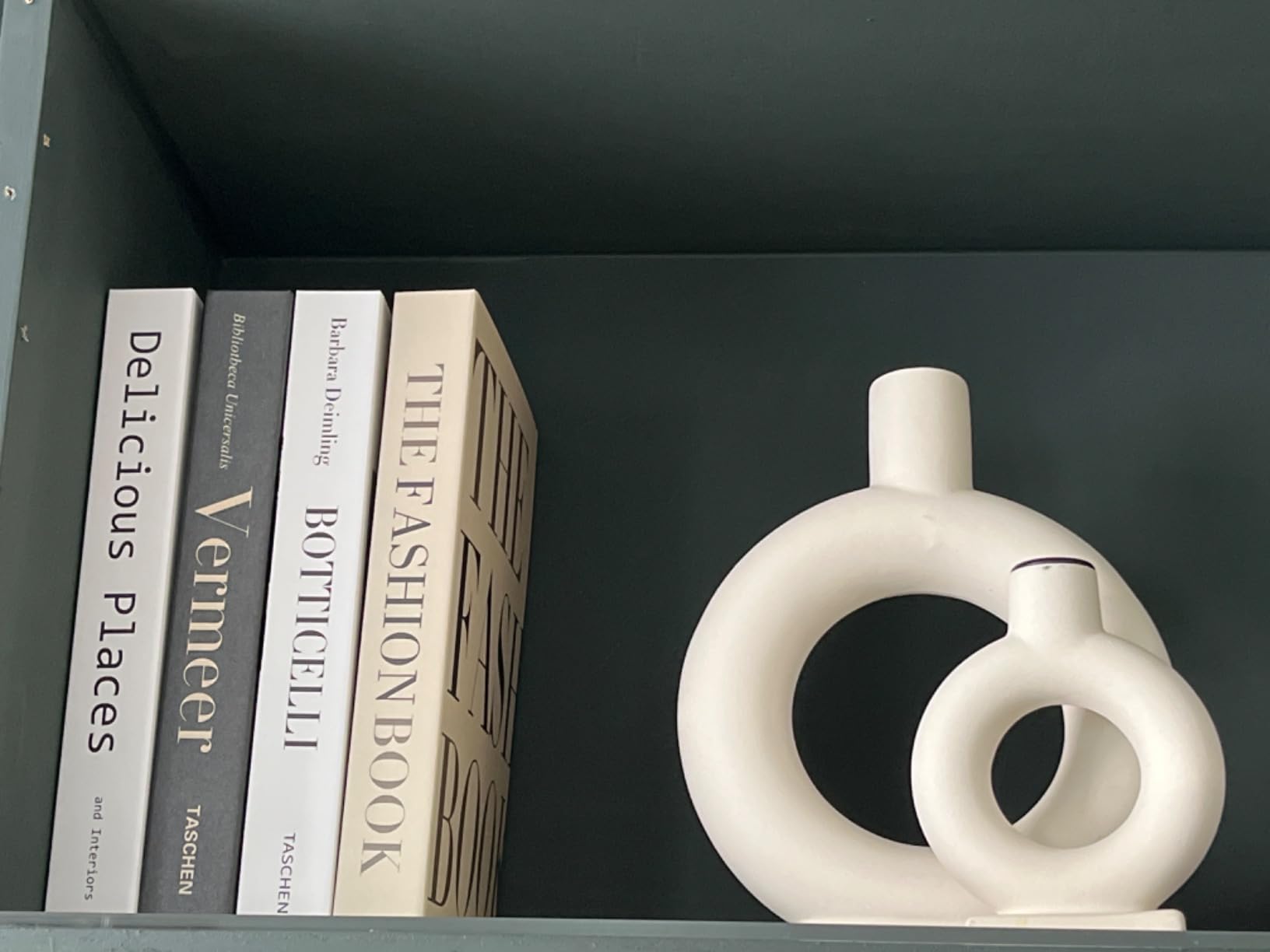 PTShadow 4 Pcs Decorative Books for home décor,black and whiteshelf ...