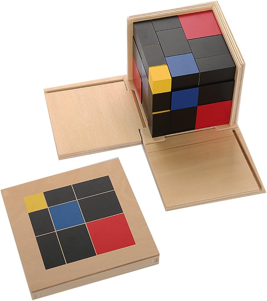 Amazon.com: MEYOR Montessori Trinomial Cube Children's Educational Toys ...