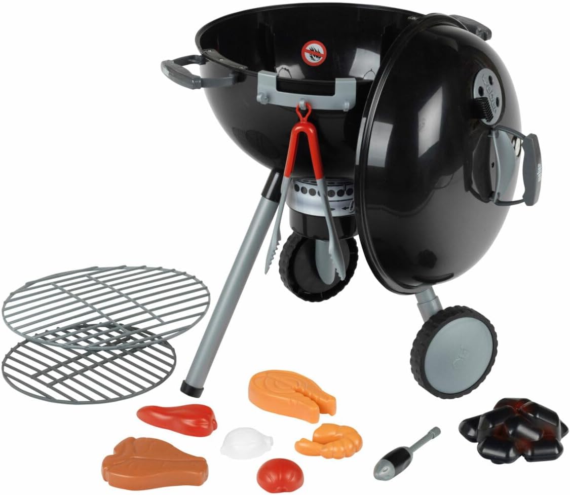 Amazon.com: Theo Klein - Weber Kettle Barbecue, Black, Regular : Toys ...