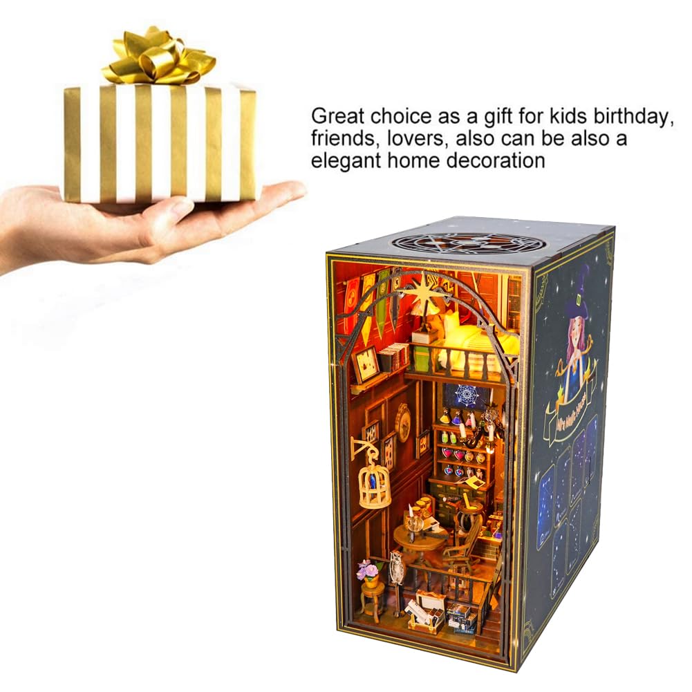 Teen Craft Project DIY Book Nook Kit - Miniature Magic Coffee Shop ...