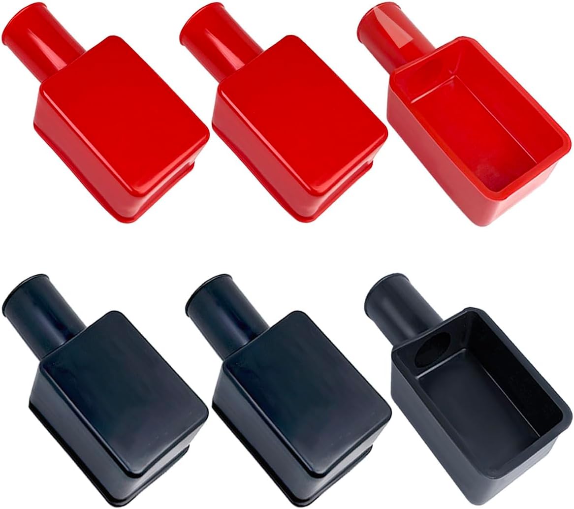 Amazon.com: Zipelo Car Battery Terminal Cover, 2PCS Soft Rubber Vehicle ...
