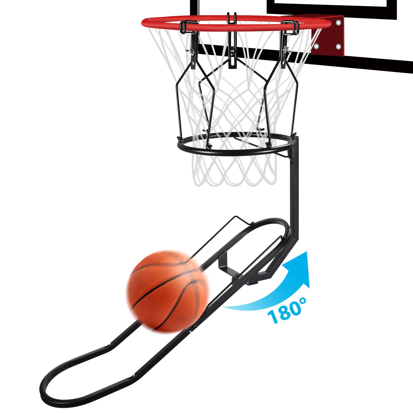 Amazon.com : GADFISH Basketball Rebounder, 180° Rotatable Basketball ...