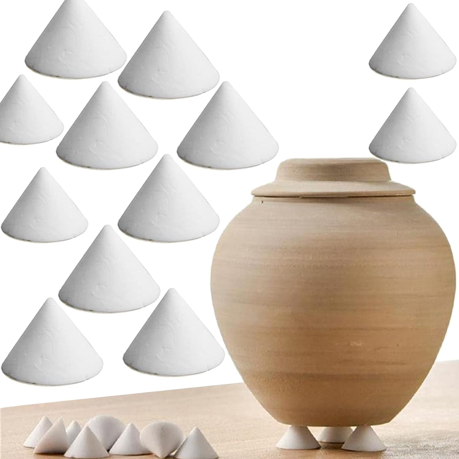 Amazon.com: 30Pcs Pottery Kiln Moveable Nails Ceramic Refractory ...