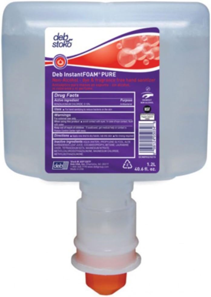 Amazon.com : InstantFoam Deb Complete Hand Sanitizer with Alcohol 1 ...