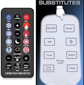 Amazon.com: Replacement A/C Remote for Arctic King RG15B1/E AC Air ...