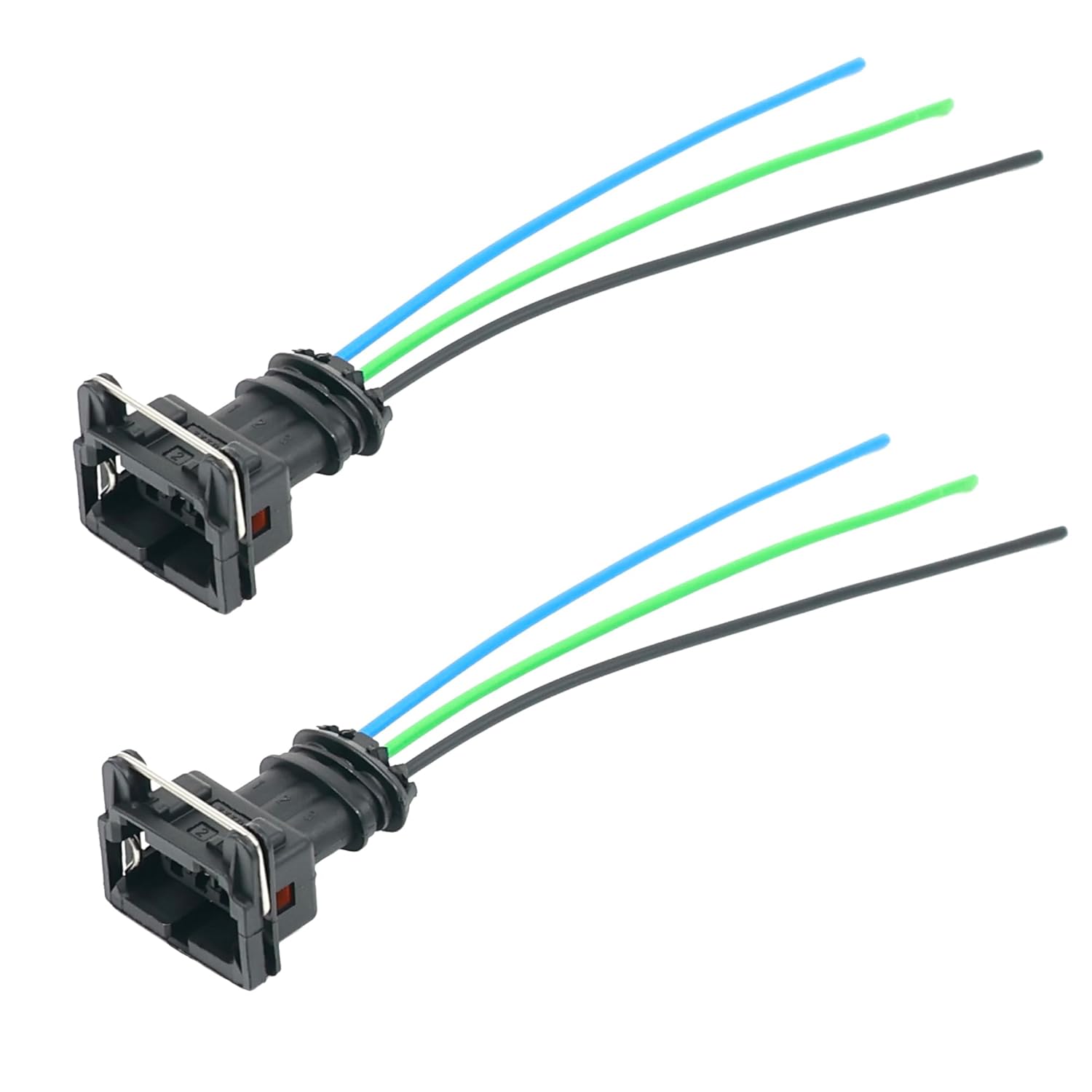 Amazon.com: Michigan Motorsports 3-Wire EV1 Connectors - 2-Pack - Bosch ...