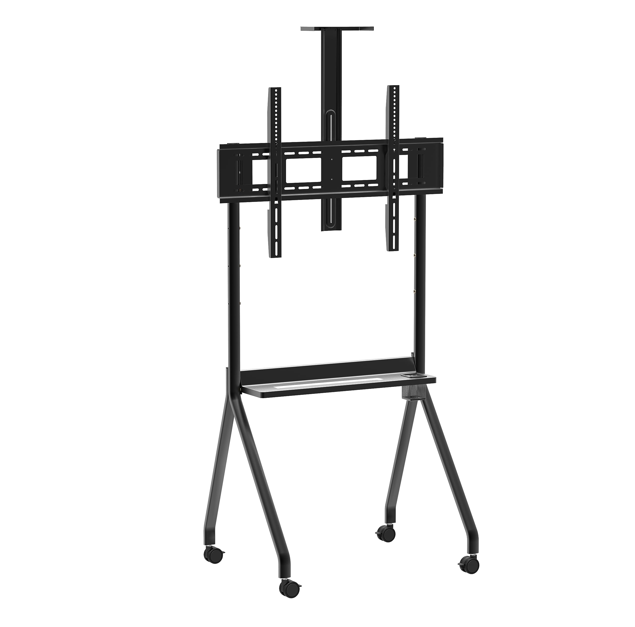 Buy BIG VUE Rolling/Mobile TV Cart with Wheels for 42-86 Inch LCD LED ...