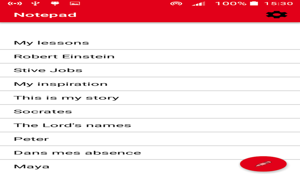 Notepad - App on Amazon Appstore