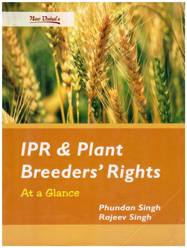 Buy IPR and Plant Breeders Rights at a Glance (PB) Book Online at Low ...