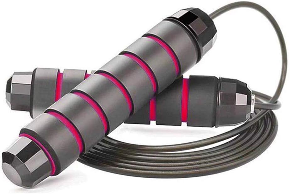 WORK ME Adjustable Skipping Rope Anti-Slip Foam Handles for Exercise ...