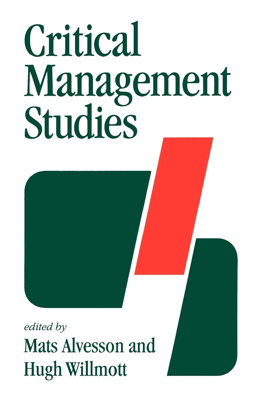 Amazon | Critical Management Studies | Alvesson, Mats | Management ...