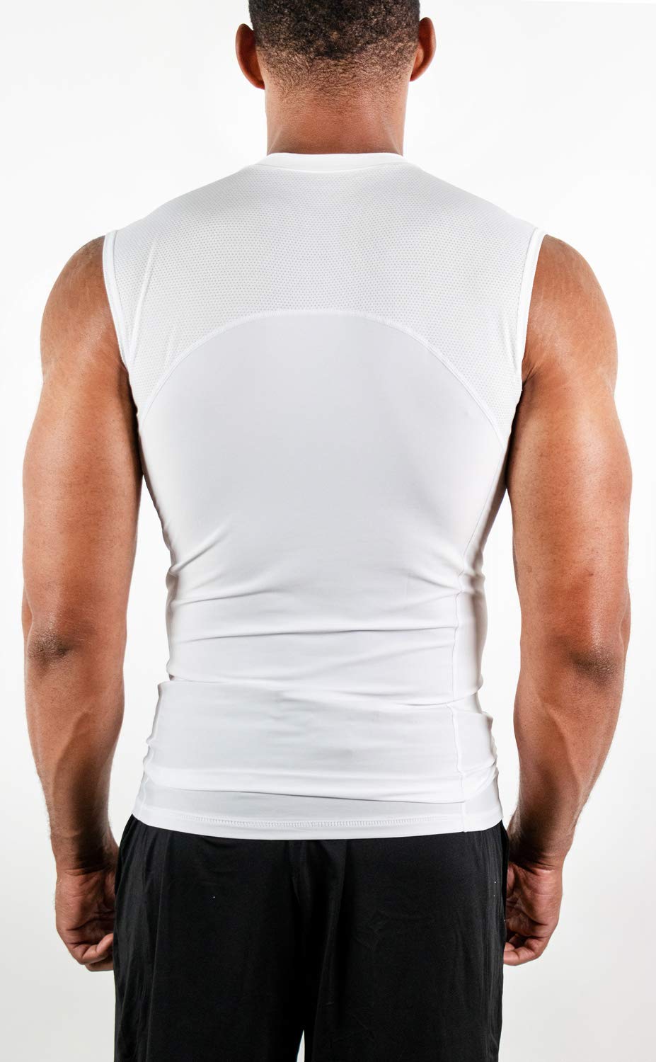 Snapklik.com : DEVOPS 3 Pack Mens Athletic Compression Mesh Sleeveless ...