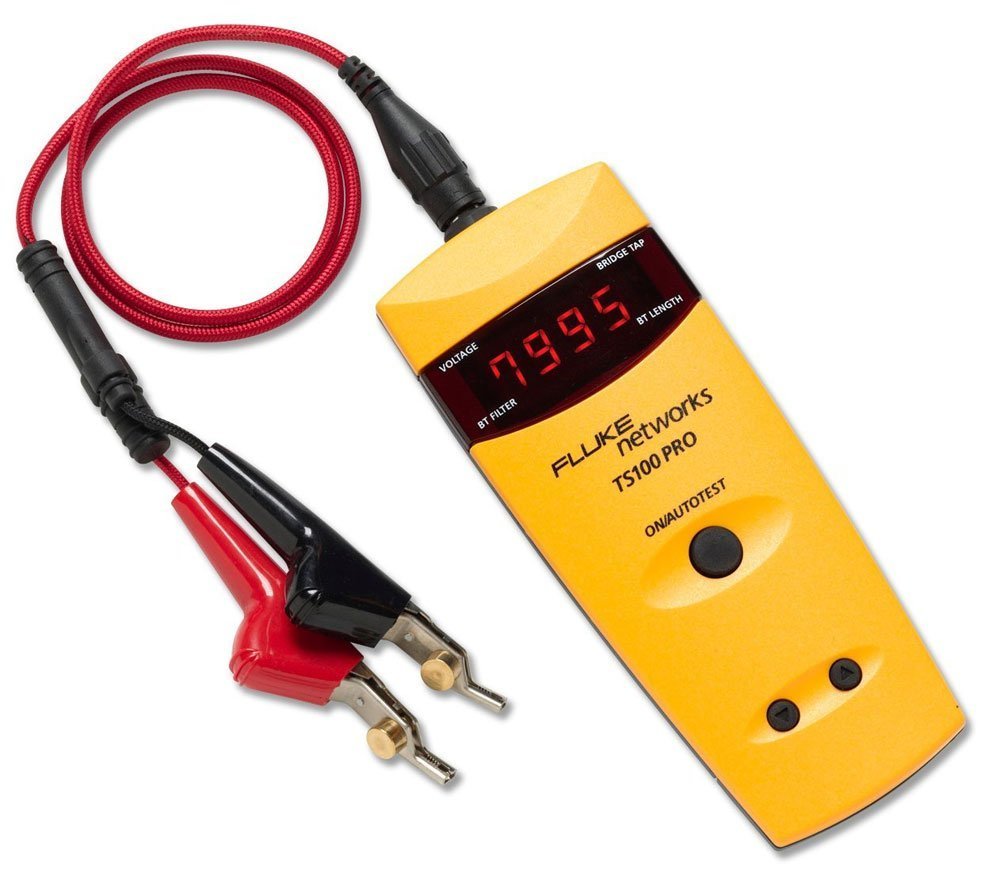 Kit TDR FLUKE TS100-PRO-BT-TDR Cable Fault Finder con el puente Toque ...