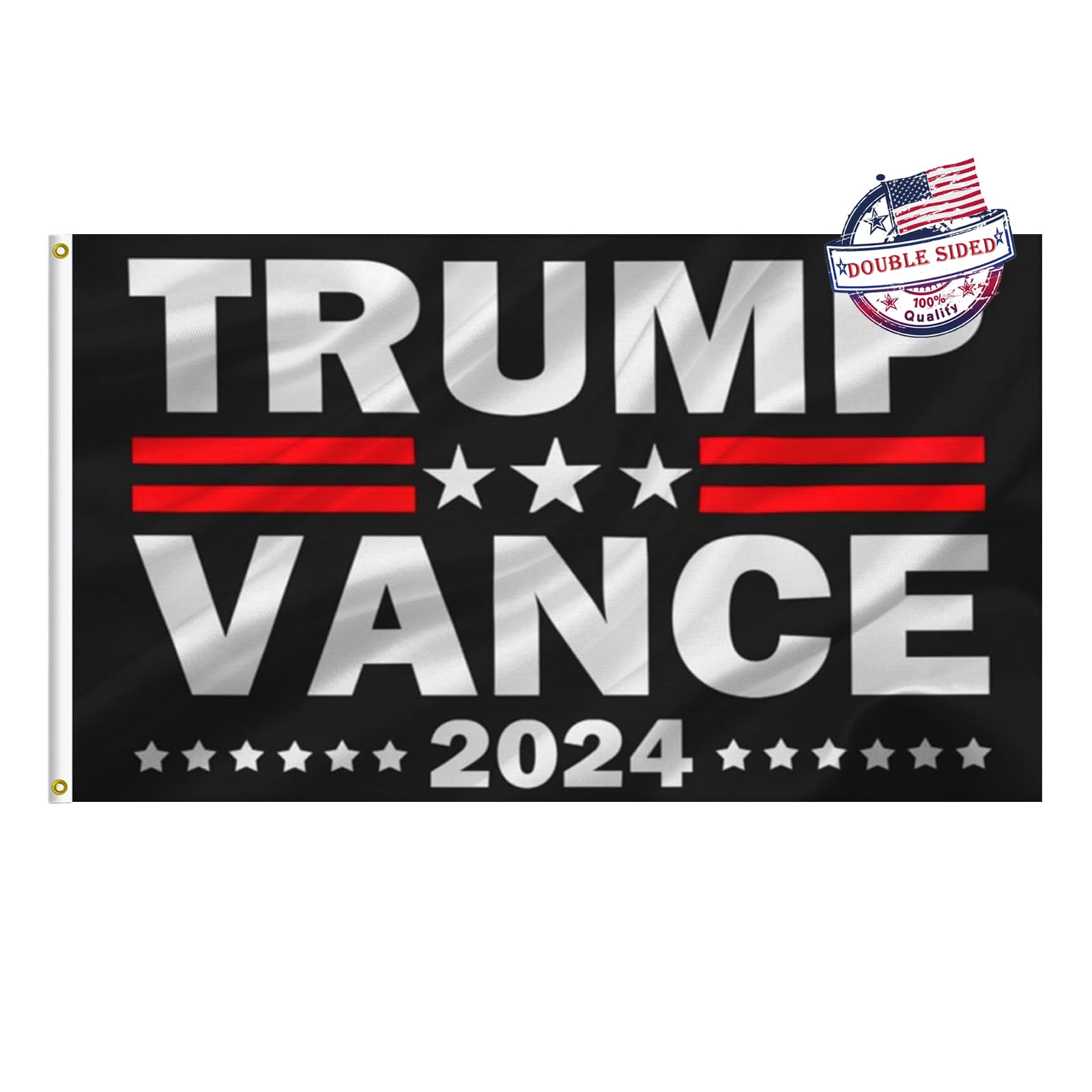 Amazon.com : Trump Vance 2024 Flag 2x3 Outdoor - Double Sided Durable ...
