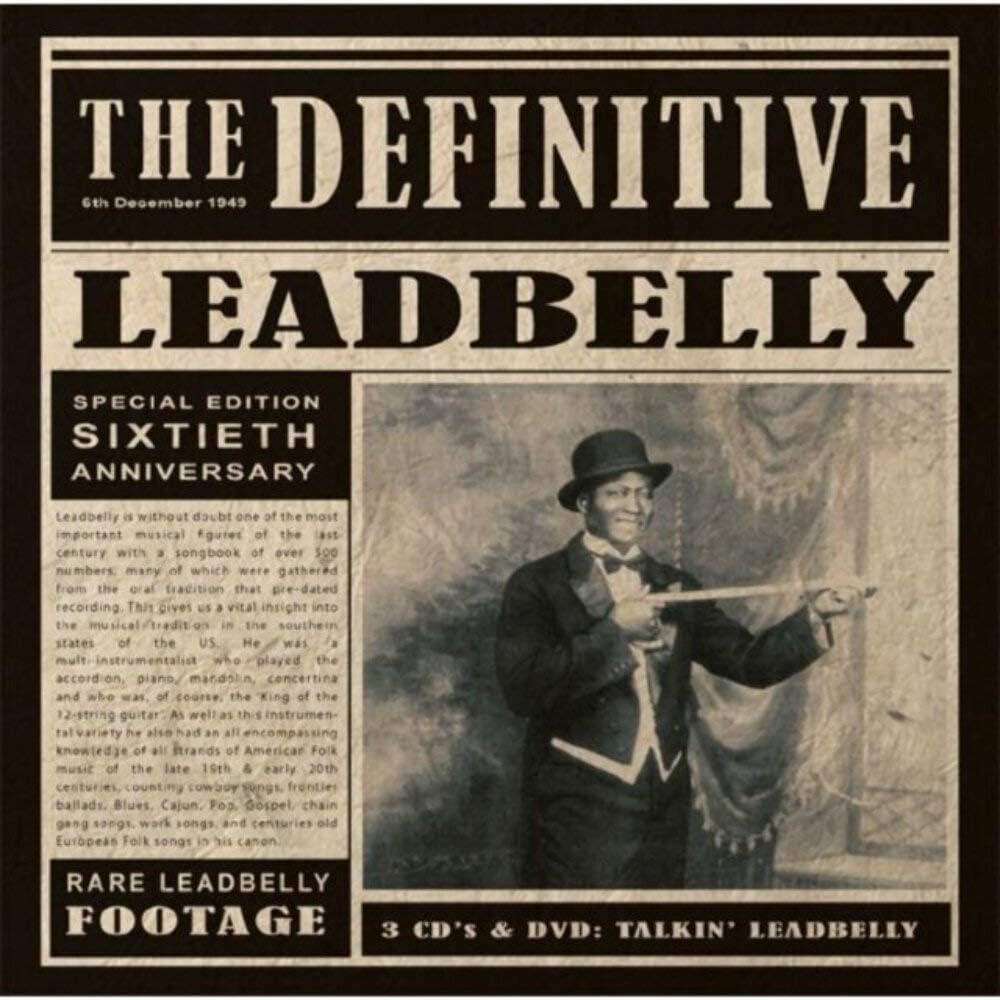 The Definitive Leadbelly: 60th Anniversary Edition (4CD) by Leadbelly ...