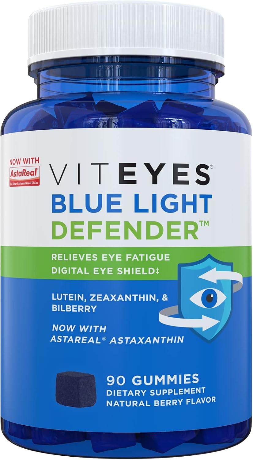 Amazon.com: Viteyes Blue Light Defender Gummies with Astaxanthin ...