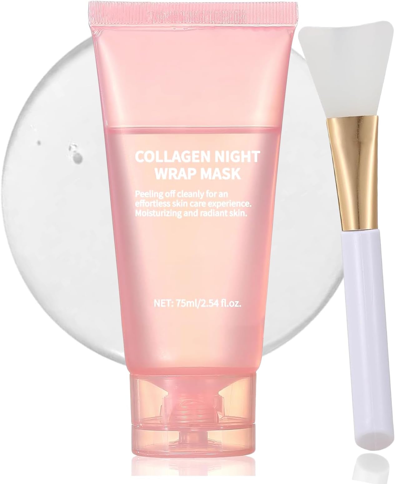 Amazon.com : Lepique GLASS SKIN 14Days Miracle Collagen Mask 42g x 4ea ...