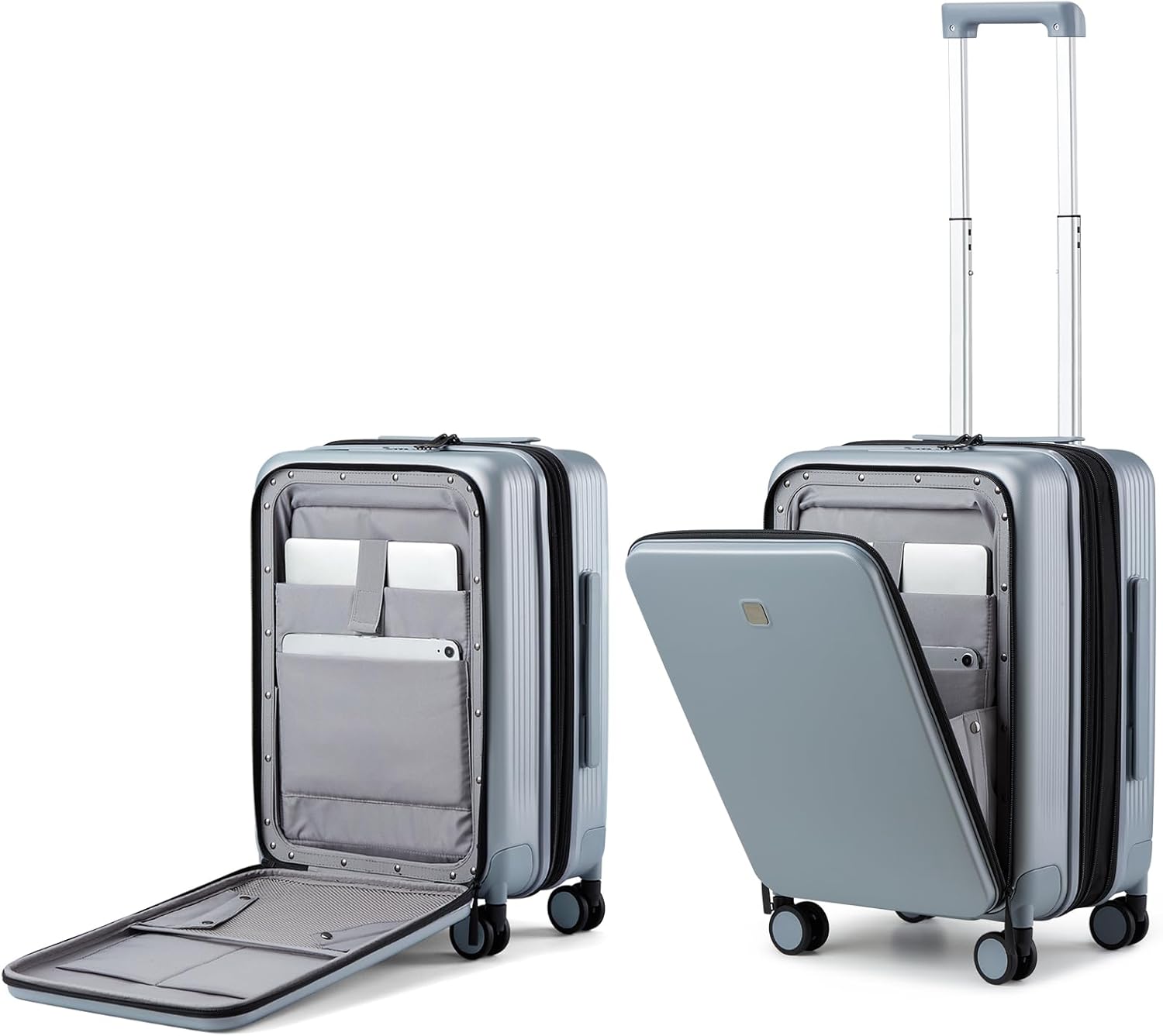 Amazon.com | Hanke Grace Expandable Carry On Luggage with Wheels ...