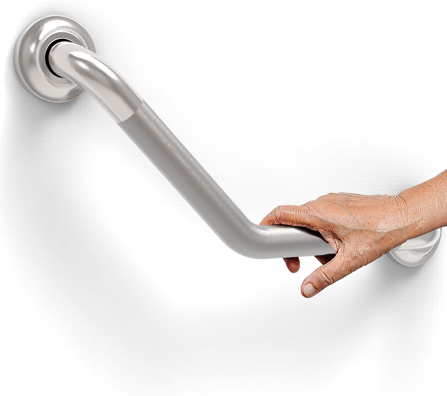 Amazon.com: AmeriLuck Decorative Angled Grab Bar for Stud Mount, ADA ...