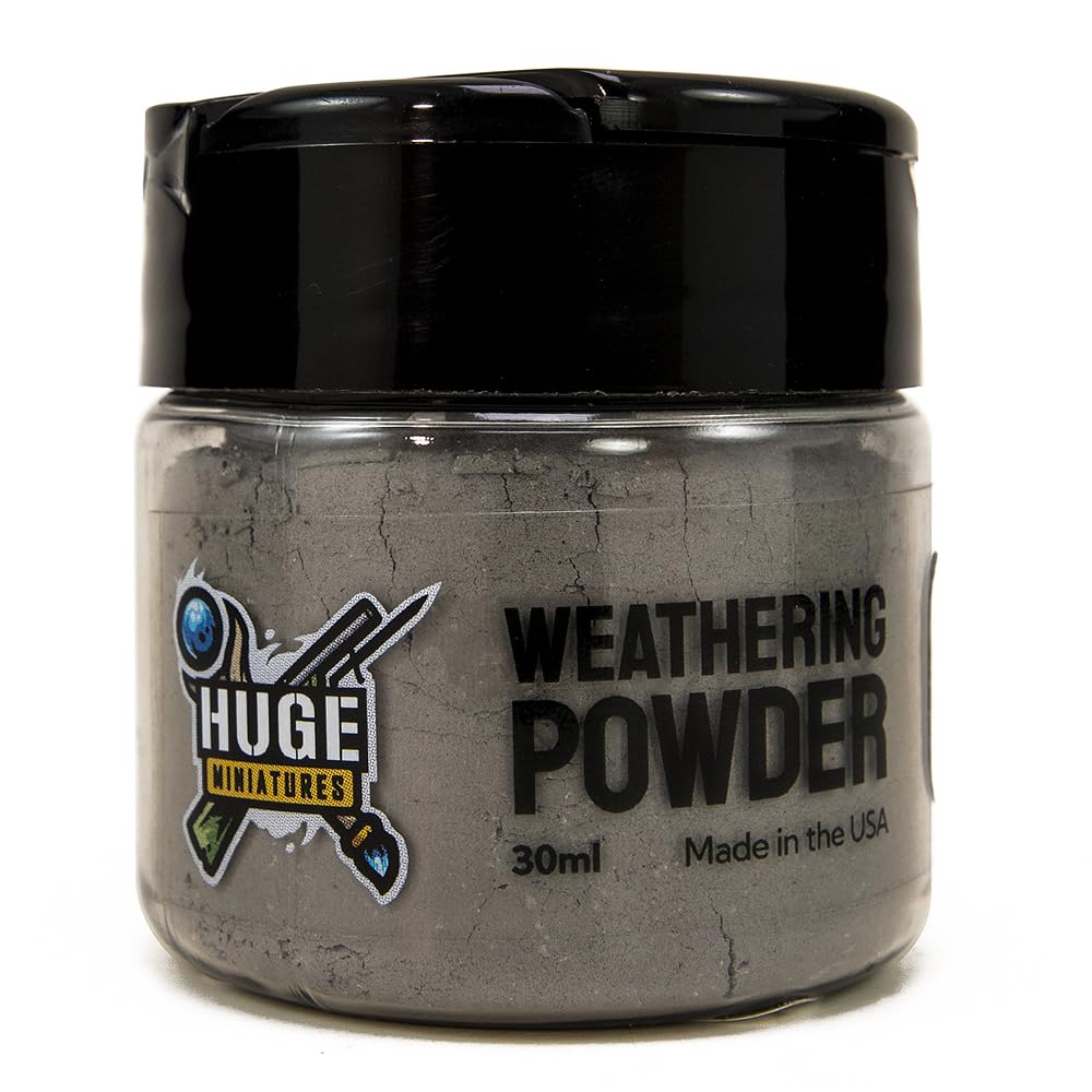 Amazon.com: Huge Miniatures Weathering Powder, Ash Pigment for Model ...