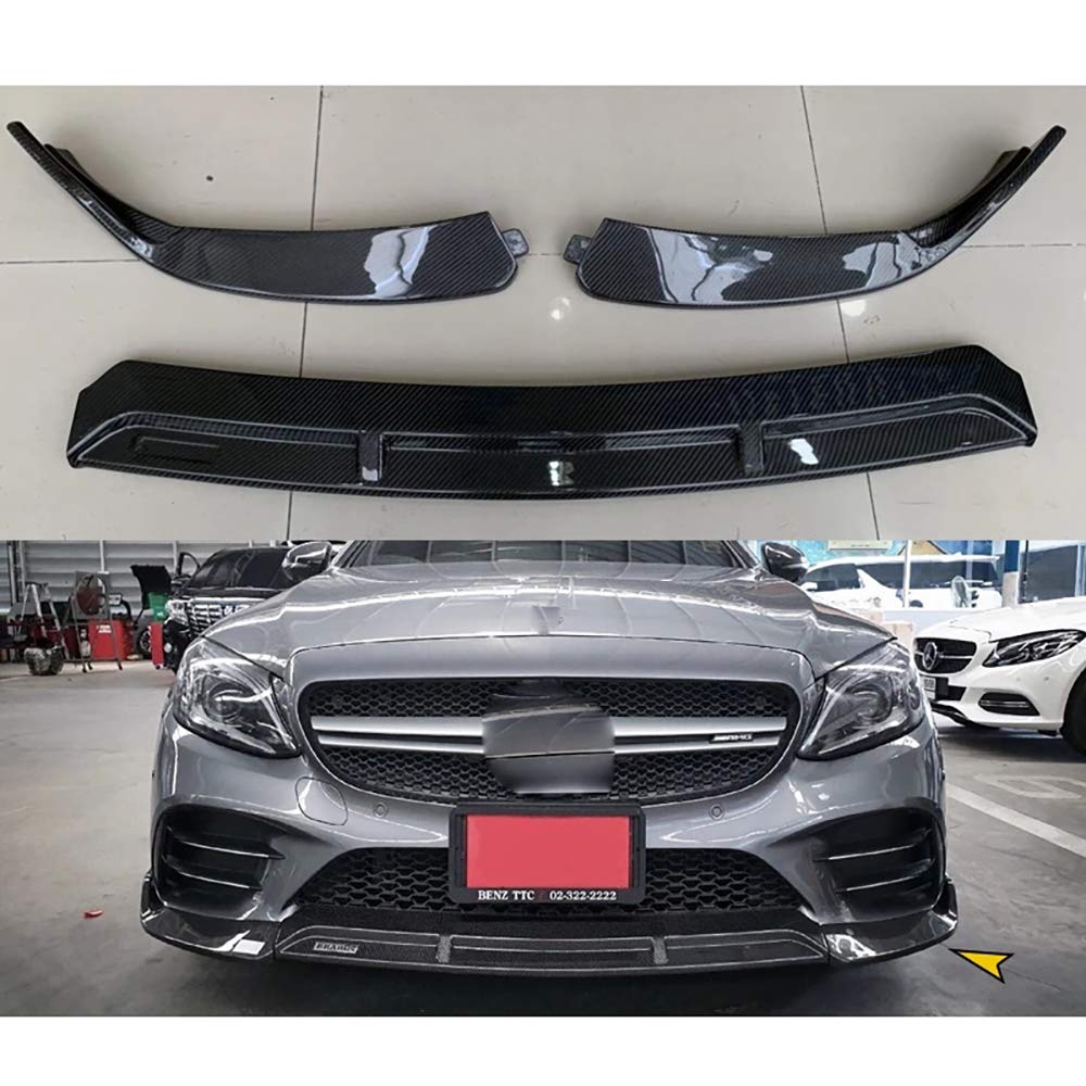 Buy JTAccord 3PCS/Set Carbon Fiber Body Kit Front lip Front spoiler for ...