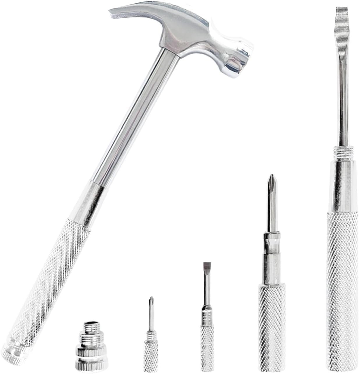 Multifunctional 6 in 1 Floral Hammer and Screwdriver Tool, Screwdriver ...