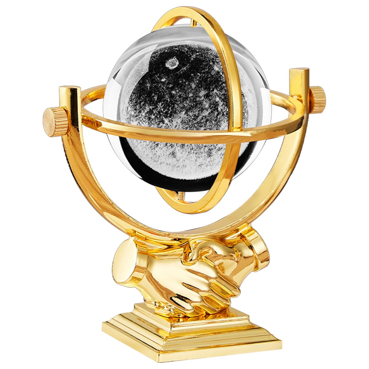 Amazon.com: Wzuhqain 3D Glass Laser Jupiter Crystal Ball with Stand ...