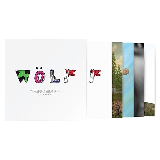 Amazon.com: TYLER, THE CREATOR - WOLF 10 YEAR ANNIVERSARY 4LP BOX SET ...