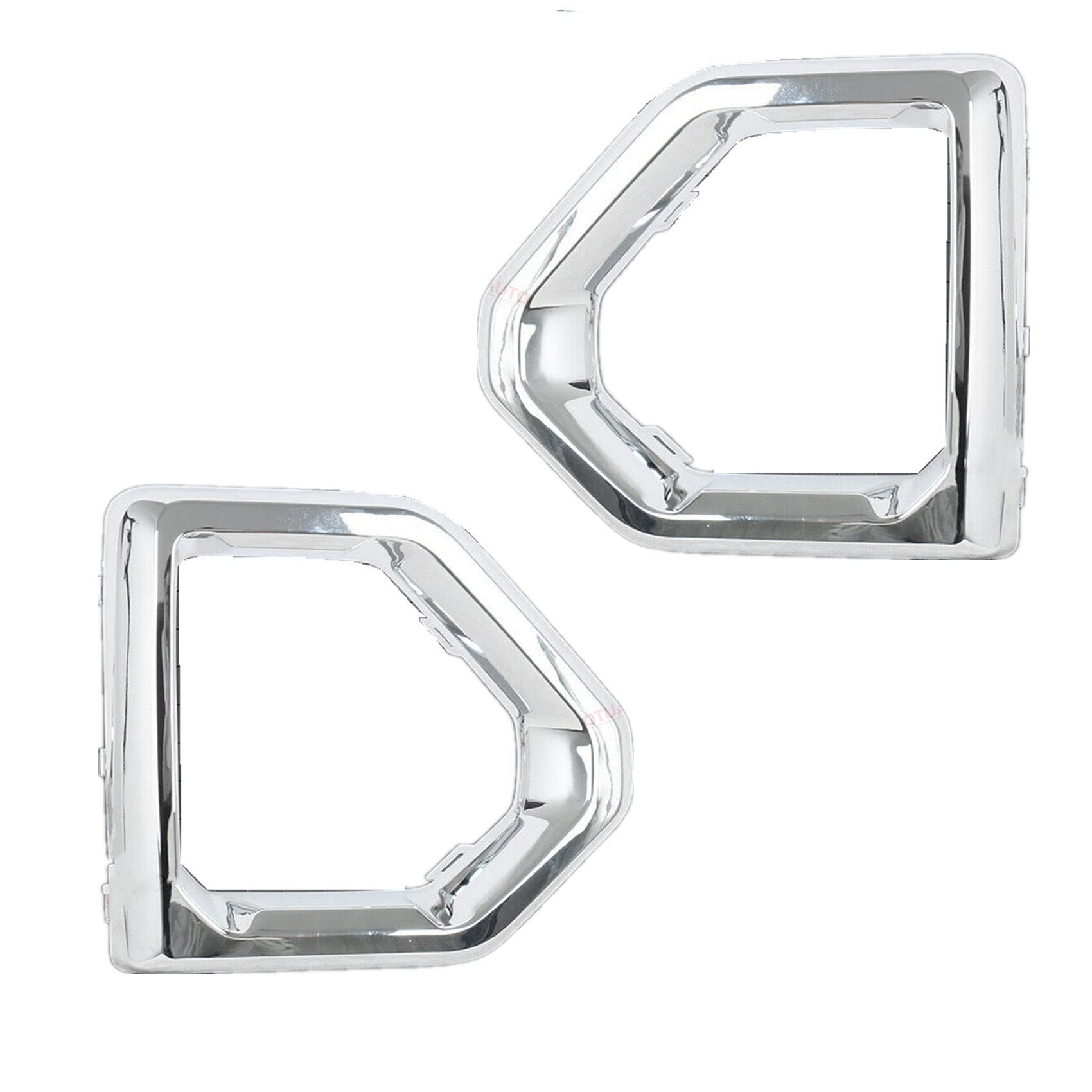 Amazon.com: labwork Fog Light Outer Bezel Cover Chrome Replacement for ...