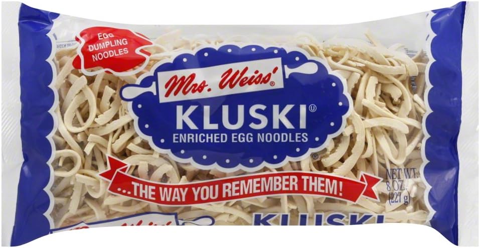 Amazon.com : Mrs. Weiss' Kluski Egg Dumpling Noodles (Pack of 3 ...