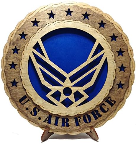 Amazon.com: Contemporary Air Force Wings Armed Forces Decorative Custom ...