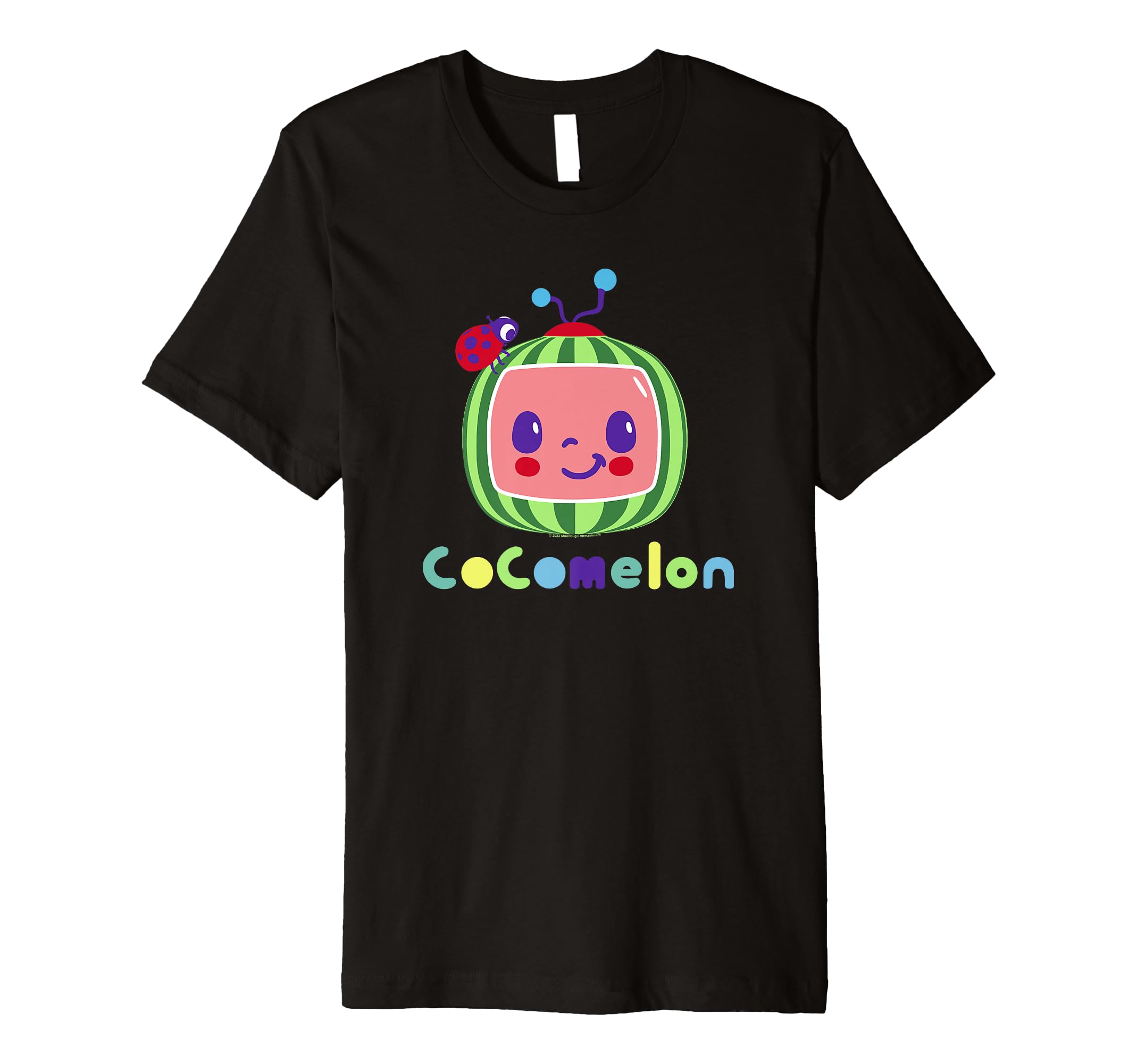 Amazon.com: CoComelon Classic Centered Smile Premium T-Shirt : Clothing ...