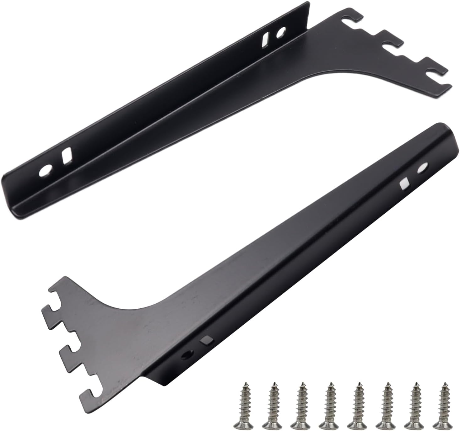 Amazon.com: Pastlla 2Pcs 7.6" Single Track System Bracket Upright ...
