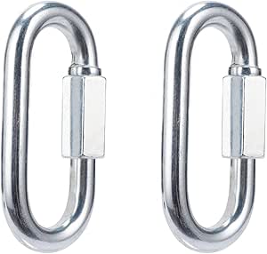 Quick Link Heavy Duty Big Locking Carabiner Chain Quick Links Connector ...